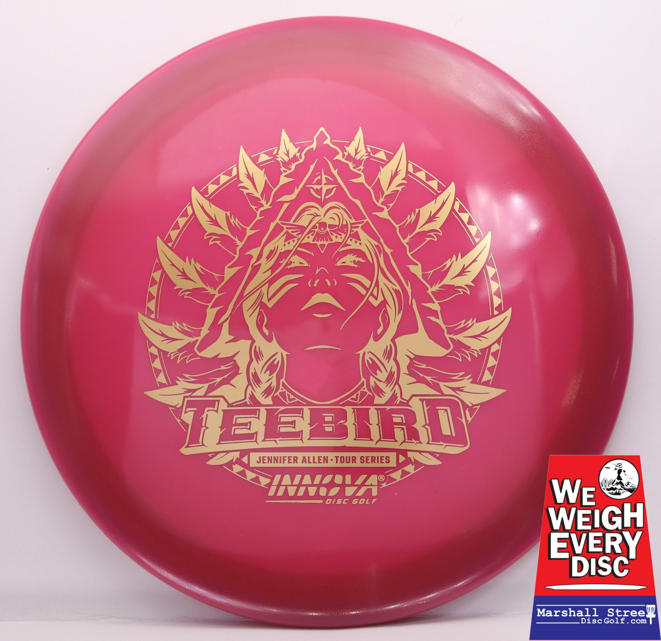 Proto Color Glow Champion Teebird, Jen Allen '24 • Marshall Street Disc Golf